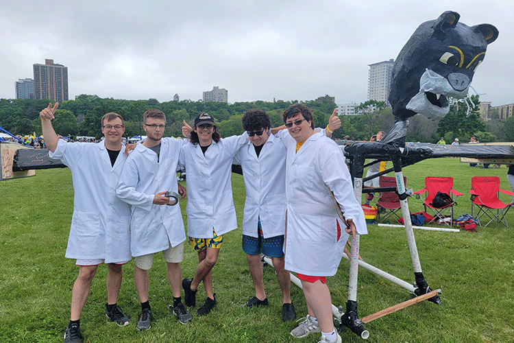 Two UWM teams flung their flying machines in Flugtag 2022 – College of ...