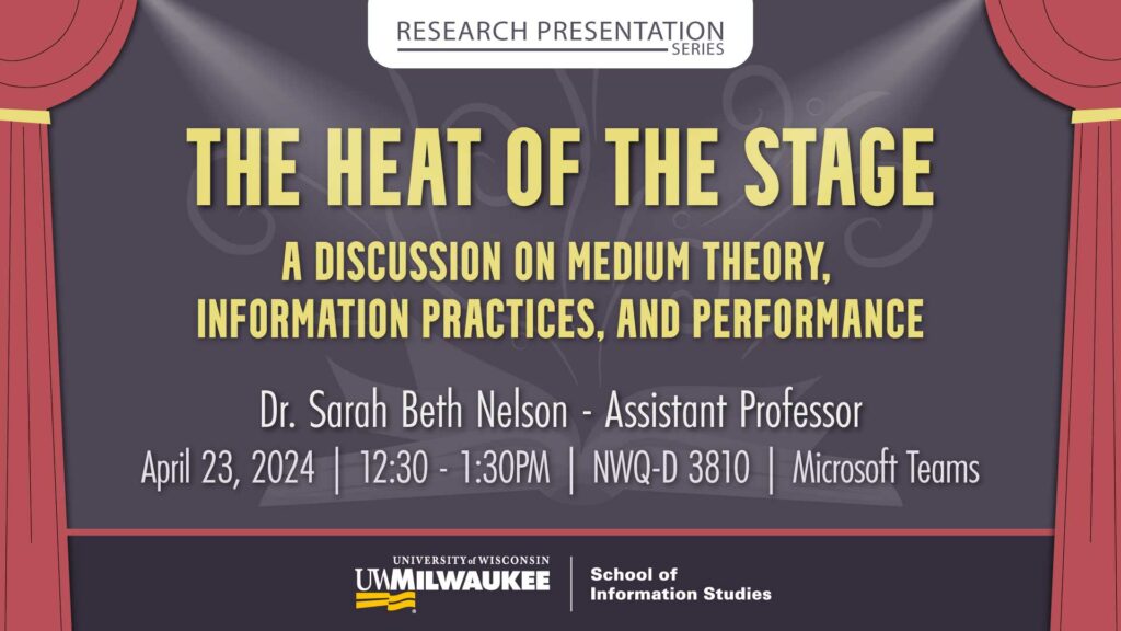 SOIS Research Presentation: The Heat of the Stage – School of ...