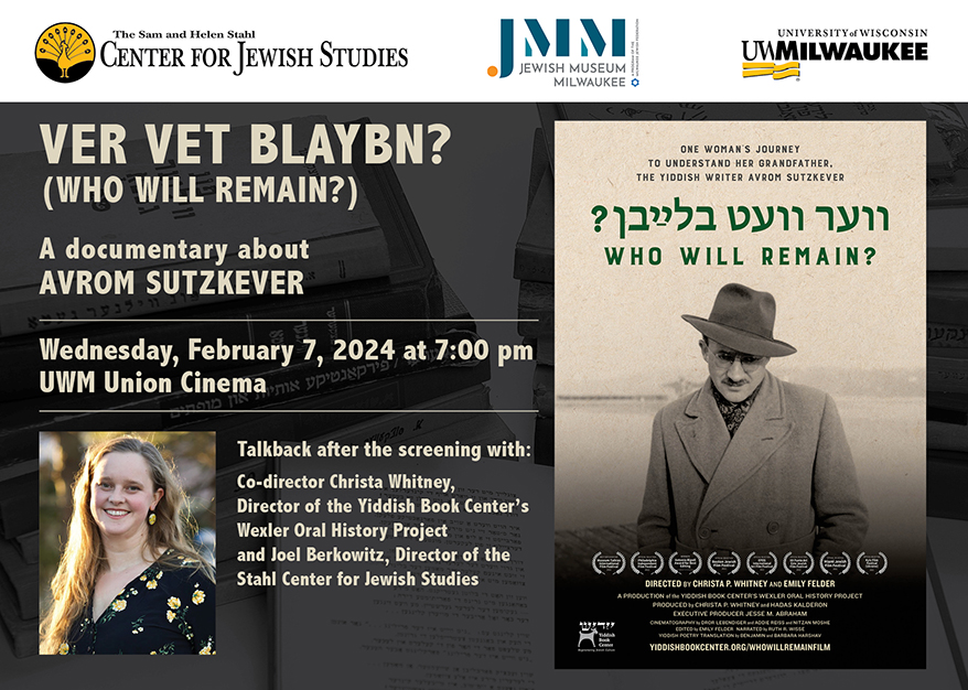 Film screening of 'Ver Vet Blaybn? (Who Will Remain?)' features ...