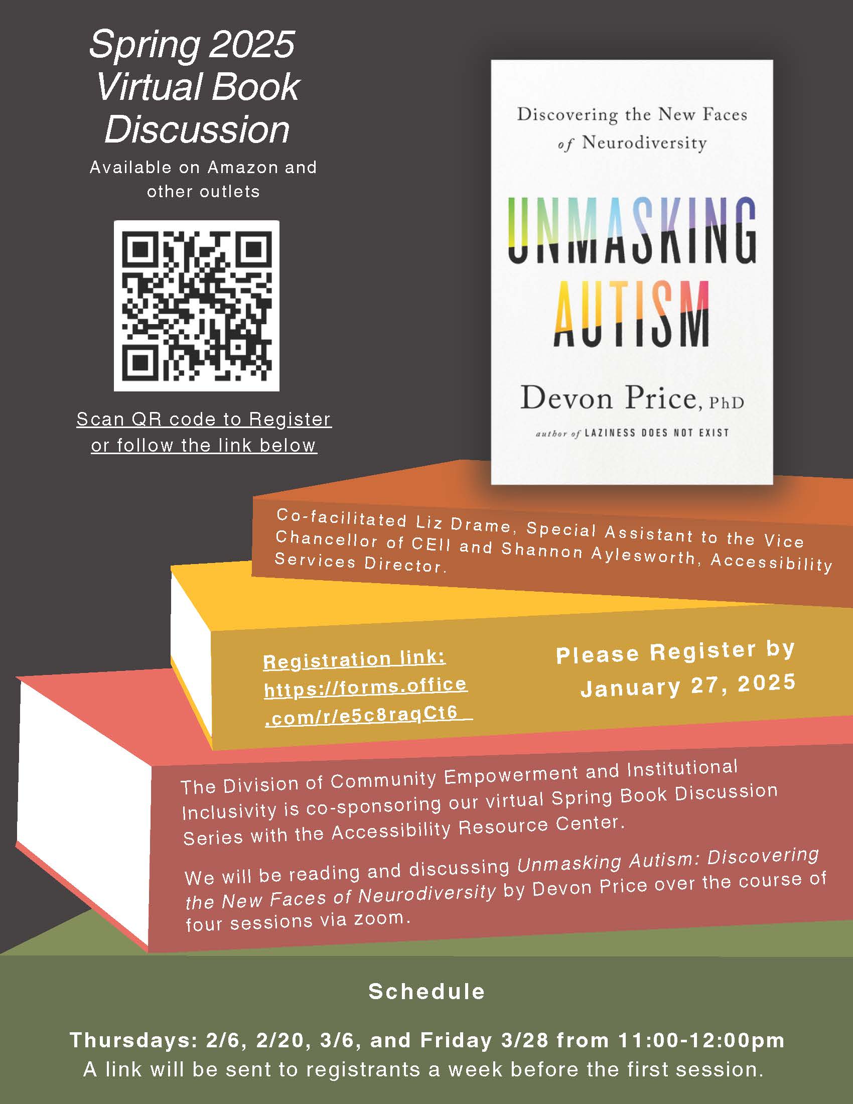 Spring 2025 Book Series begins Feb. 6