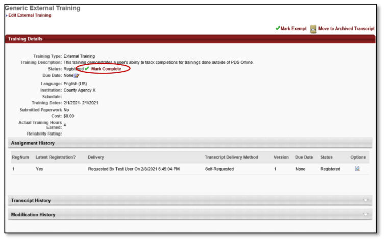 Approving External Trainings Into PDS for Your Staff – Professional Development Network for ...